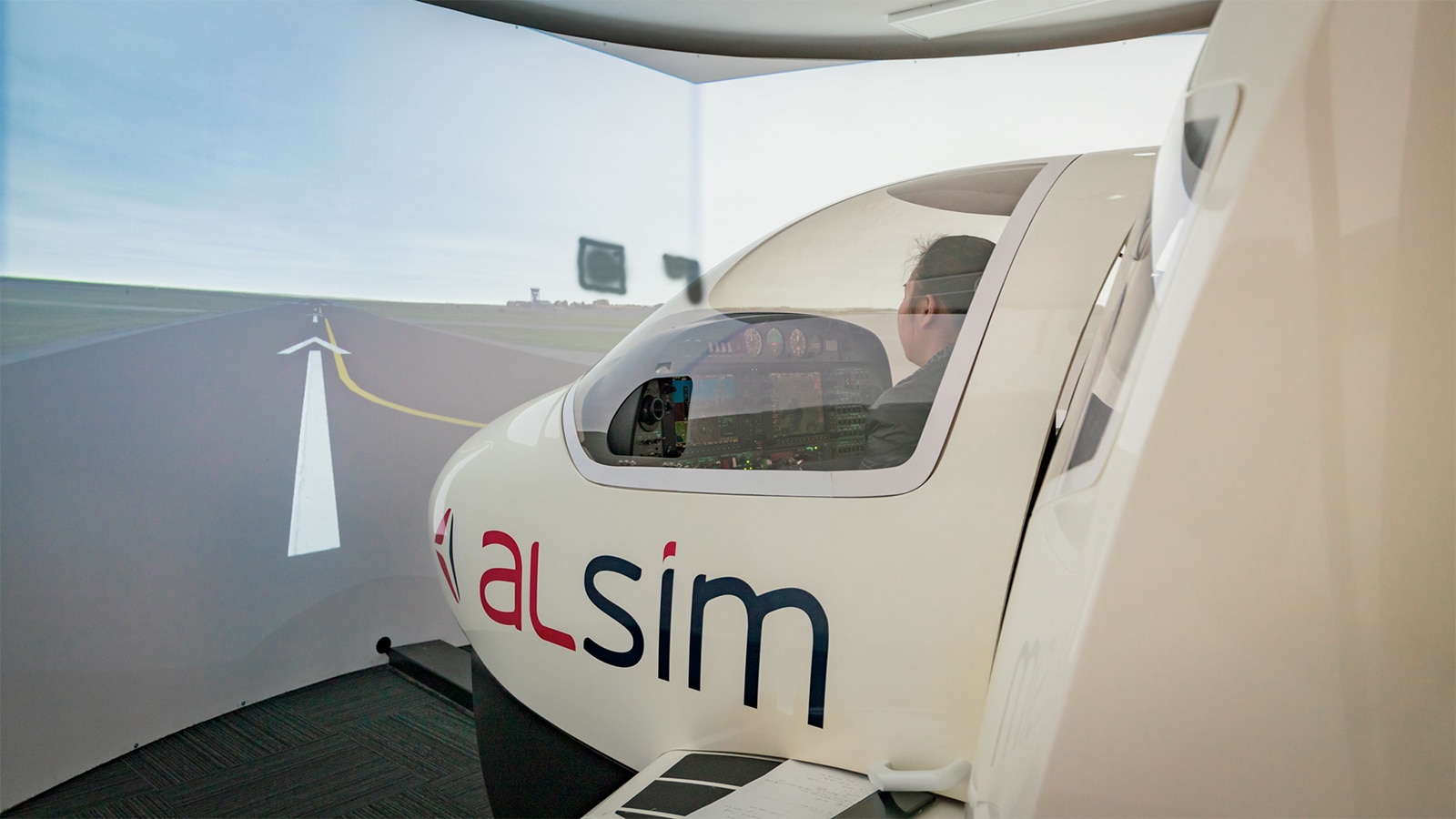 Alsim AL42 Flight Simulator - Learn To Fly Singapore